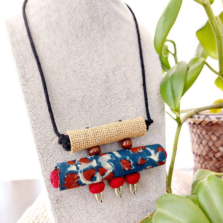 Buy Handmade Fabric Jewellery Set Online in India – AashirsLifestyle