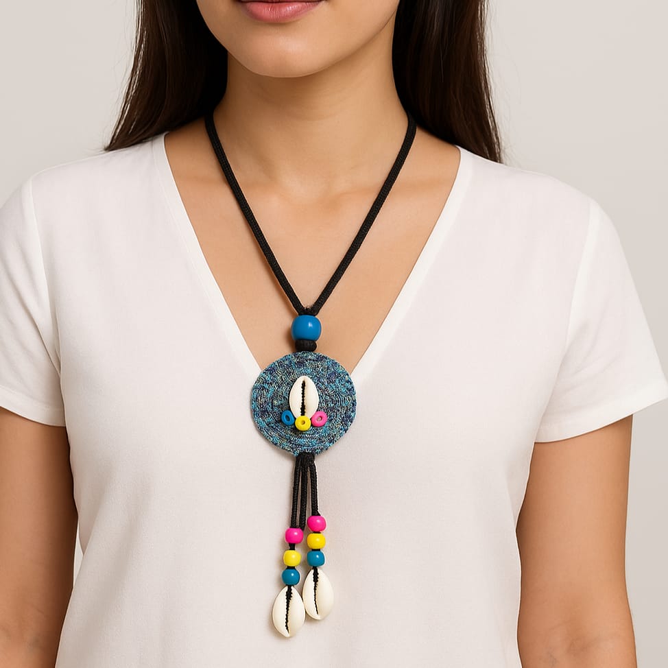 Buy Handmade Fabric Jewellery Set Online in India – AashirsLifestyle